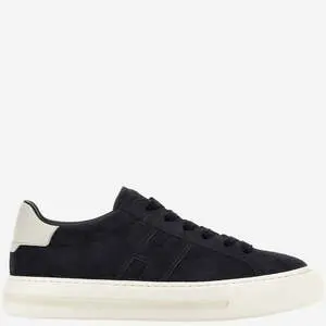 Hogan Rebel Blue Leather Sneakers