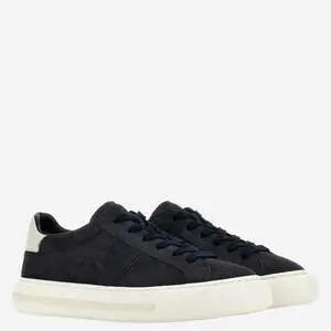 Hogan Rebel Blue Leather Sneakers