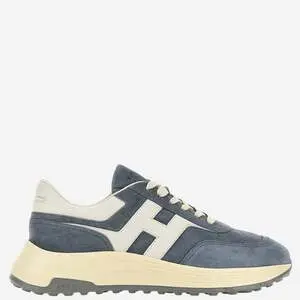 Hogan Hyperlight Leather Sneakers - Light Blue