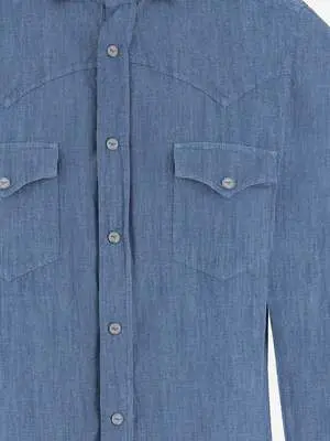 FINAMORE 1925 Cotton And Linen Shirt