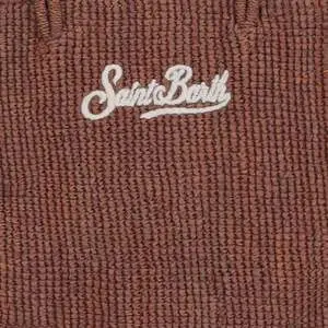 MC2 SAINT BARTH Raffia Handbag With Logo
