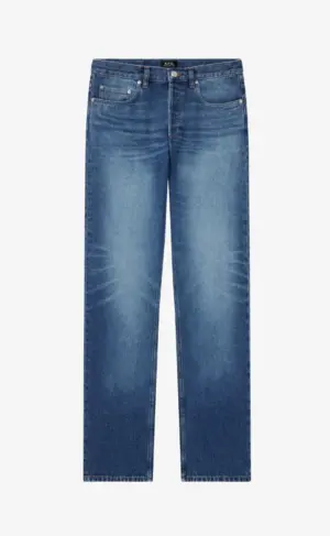 A.p.c. Straight Leg Jeans - Blu