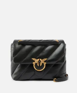 Pinko Love Puff Big Cl Sheep Nappa - Nero