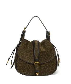 Jérôme Dreyfuss Gildas Shoulder Bag - Leopardato