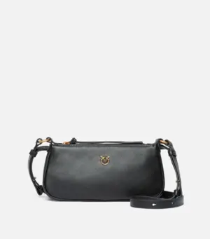 Pinko Love Half Moon Horizontal Mini - Nero