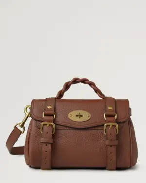 Mulberry Mini Alexa Satchel - Marrone