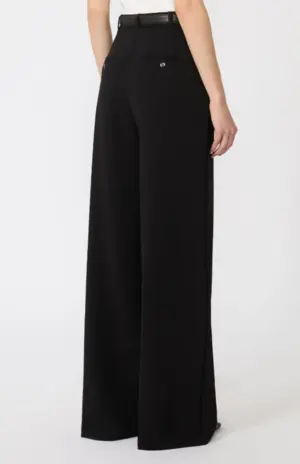 Max Mara High-waisted Belted Wide-leg Trousers