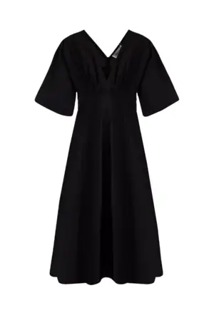 FORTE_FORTE Poplin Dress - Notte