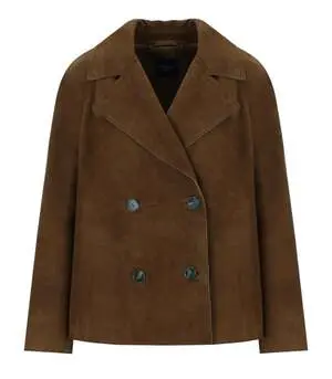 Max Mara Sospiro Brown Jacket - Tan