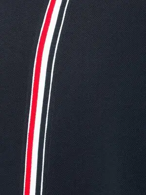 Thom Browne Relaxed Fit T-shirt With Center Back Rwb Stripe