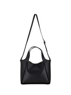 Stella McCartney Logo Crossbody Tote Bag - Black