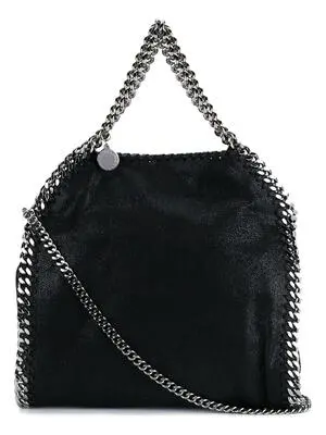 Stella McCartney Falabella Mini Bag Eco Shaggy - Black
