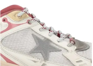 GOLDEN GOOSE Lightstar Mesh And Leather Sneakers