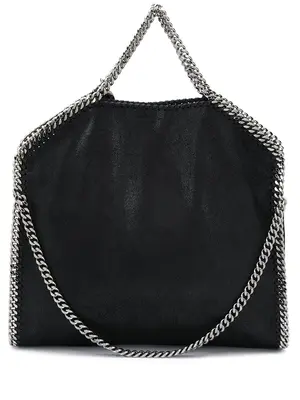 Stella McCartney Falabella Fold Over Tote Bag - Black