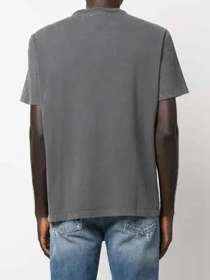 GOLDEN GOOSE Distressed Logo T-shirt