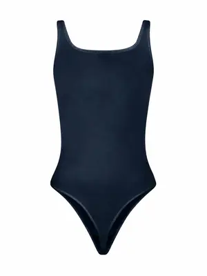 Wolford Jamaika String Bodysuit - Navy