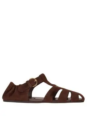Miu Miu Allacciate Camoscio Sandals