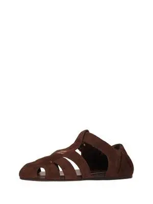 Miu Miu Allacciate Camoscio Sandals