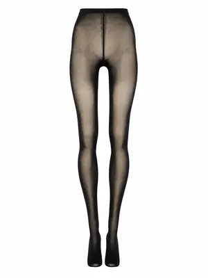 Wolford Velvet De Luxe 50 Duo Pack - Black