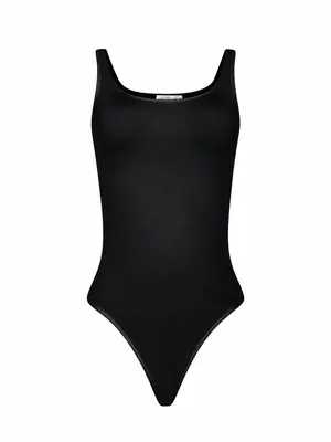 Wolford Jamaika String Bodysuit - Black