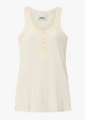 Isabel Marant Étoile Helma Tee Shirt - Ecru