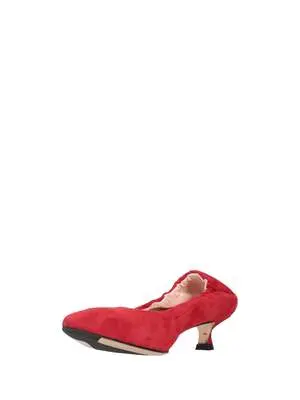 LA ROSE Elastic Suede Decollete