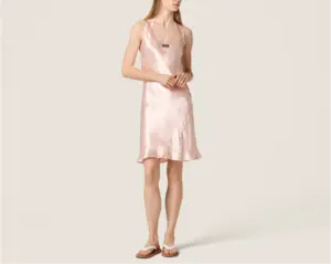 Miu Miu Satin Washed Dress