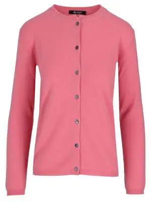 LA ROSE Cashmere Cardigan - Rosa Bubble