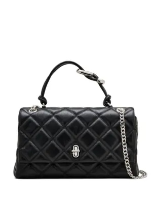 Marc Jacobs Quilted Leather Dual Bag - Black