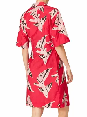 Paul Smith Wrap Dress With Floral Print