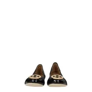 Tory Burch Leather Ballet Flats Black