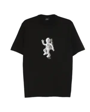 Paul Smith Casual Fit T Shirt Astronaut - Black