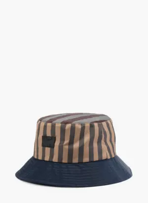 Paul Smith Bucket Hat With Striped Pattern