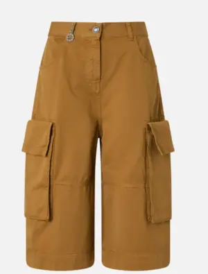 Pinko Albareto Bermuda Gabardina Tin - Bronzo
