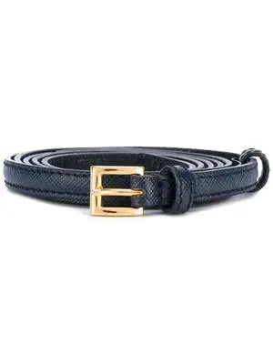 Prada Belt Baltic 1cm Saffiano Baltico - Blu