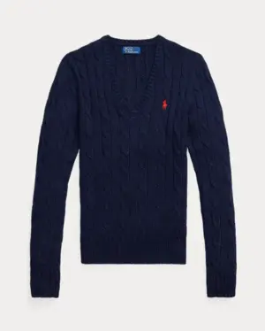Ralph Lauren Kimberly Long Sleeve Pullover - Blue