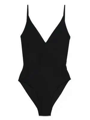 Rick Owens Plunging V Neck Swimsuit - Black