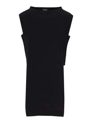LA ROSE Gilet Links Cashmere Black - Nero