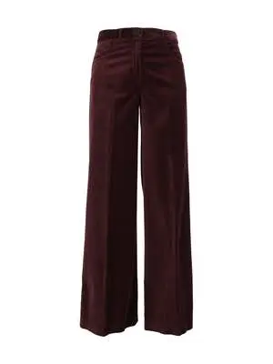 Aspesi Wide Leg Corduroy Trousers - Red