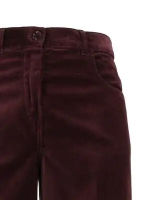 Aspesi Wide Leg Corduroy Trousers