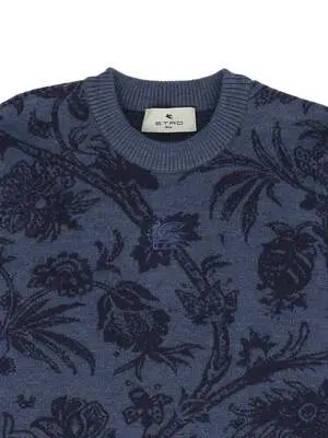 Etro Floral Patterned Jumper