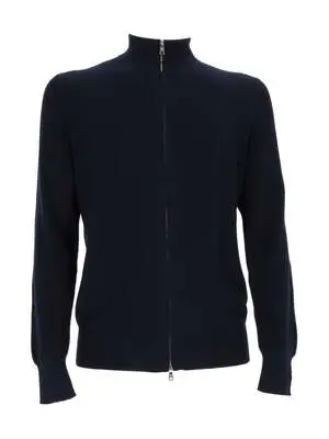 BALLANTYNE Full Zip Pullover - Blu