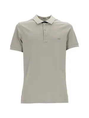 FAY Polo Db Collar Piquet Str. Bicolor