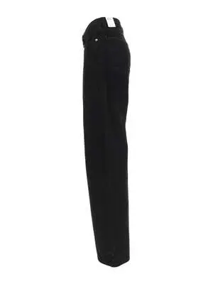 AGOLDE Luna Pieced High-rise Curved Tapered Jeans
