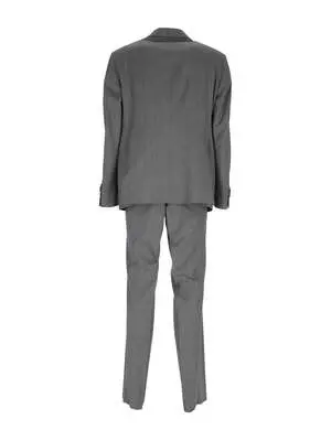 BRANDO LUBIAM Grey Wool Suit