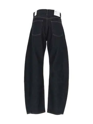 AGOLDE Luna Pieced High Rise Curved Tapered Jeans