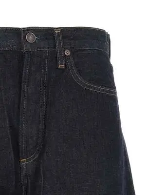 AGOLDE Luna Pieced High Rise Curved Tapered Jeans
