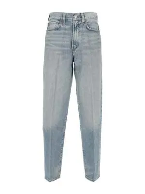 AGOLDE Vintage Tapered High-rise Jeans - Blue