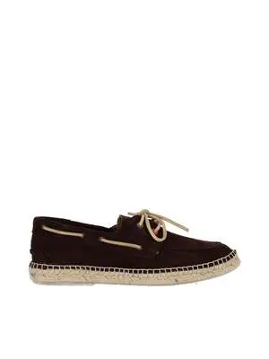 ABARCA Uomo Espadrille Moccasins - Red