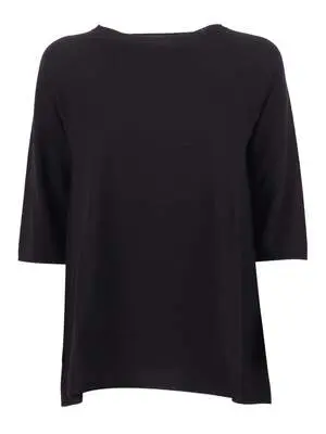KANGRA Seamless Rasato A-line Crewneck